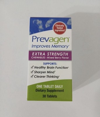 PREVAGEN EXTRA STRENGTH CHEWABLES-MIXED BERRY, 30tab 894047001027| eBay