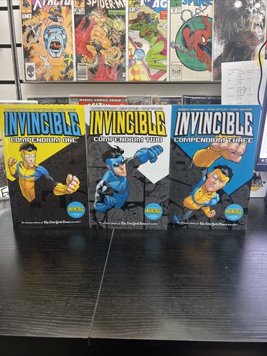 INVINCIBLE COMPENDIUM VOL 1 2 3 ~ Image Deluxe TPB Complete Set 3 Book ...