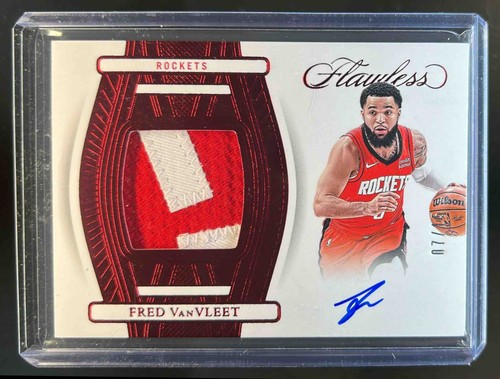 2023-24 Flawless Fred VanVleet Patch Auto Ruby #7/15 | eBay