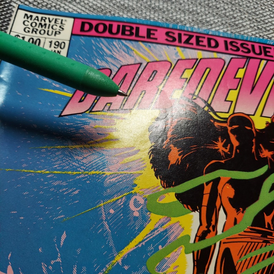 DAREDEVIL # 190 Marvel Comics Frank Miller Punisher Kingpin Elektra ...