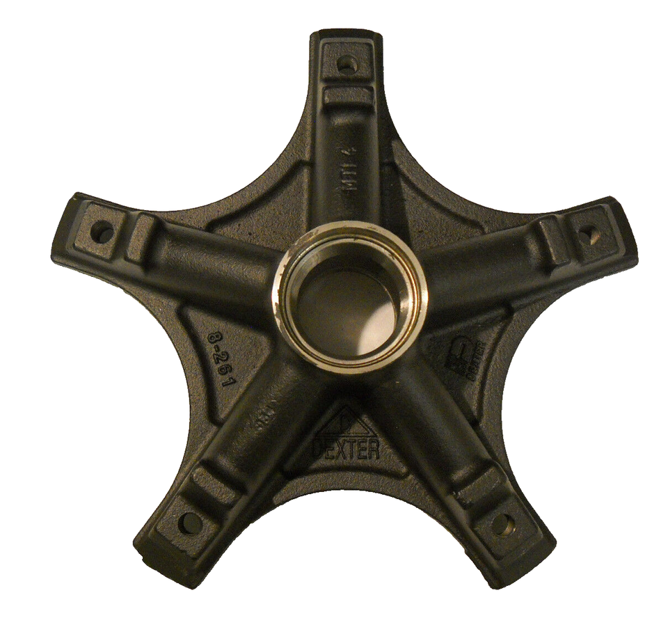 Dexter Spider Mobile Home Hub Demount-able UTG Industrial Spoke Trailer ...