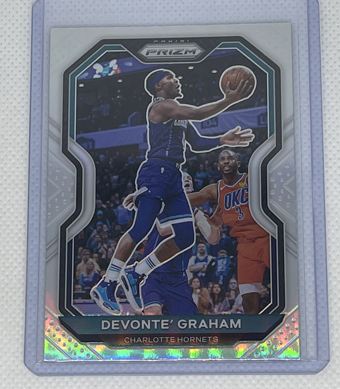 Devonte Graham 2020-21 Panini Prizm #73 Silver Prizm Charlotte Hornets ...