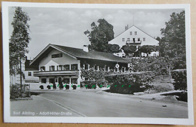 Bad Aibling Adolf Hitler Straße alte Fotokarte | eBay.de