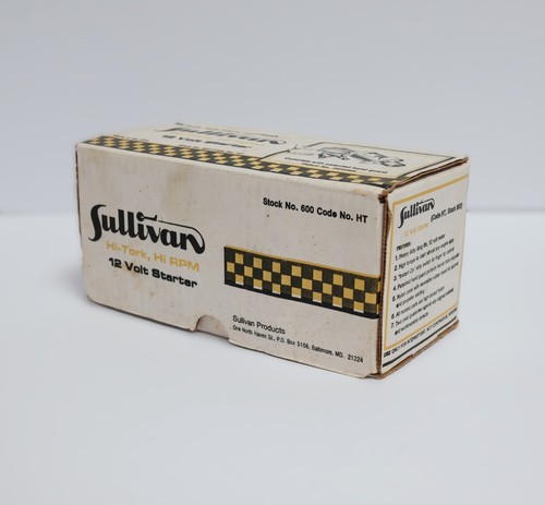 Sullivan no. 600 Heavy Duty 12v Electric Starter | eBay