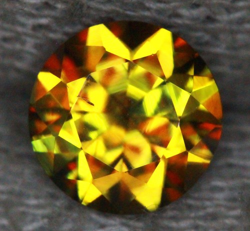 1.25 CT Rarest Color Change Natural Sphene/Titanite Cut Gemstone @pak ...