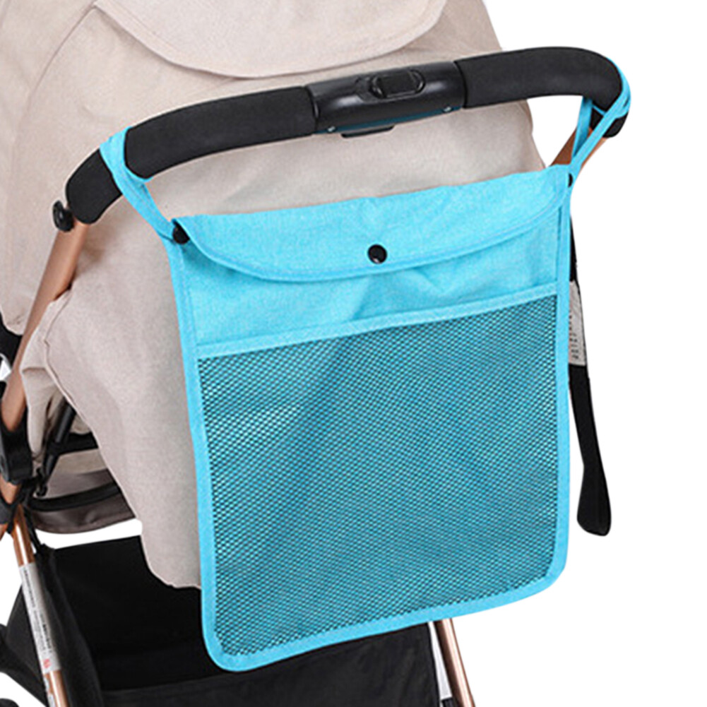 Baby Stroller Pram Pushchair Mesh Hanging Bag Diaper Bottle Storage ...