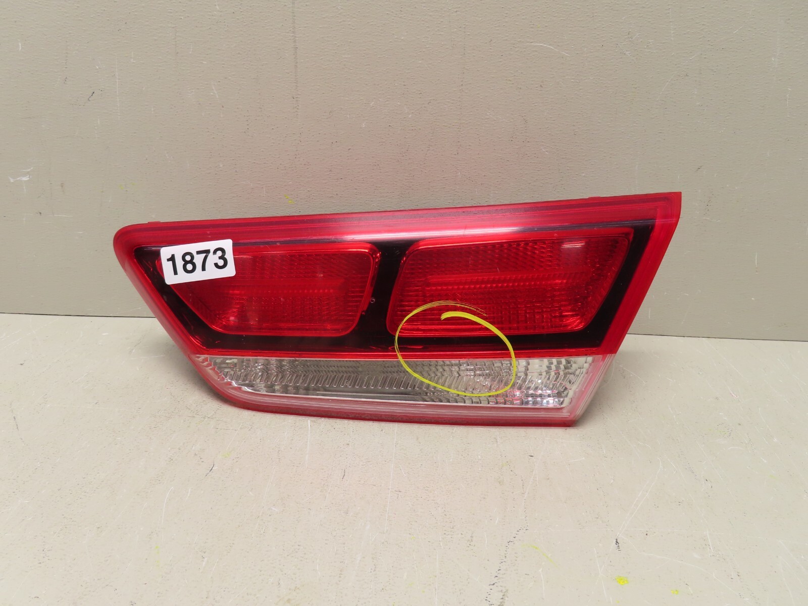 2016-2020 KIA OPTIMA REAR RIGHT PASSENGER INNER TAIL LIGHT LAMP OEM ...