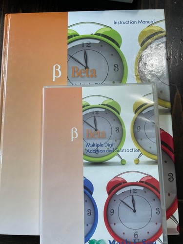 Math U See Beta multi Digit Addition And Subtraction Set With DVD Sonlight Math | eBay