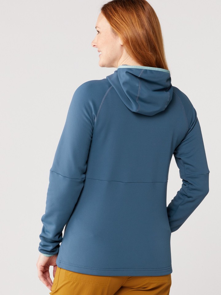 REI Co-op Women's Flash Hyperstretch Fleece Jacket Size S Blue ...