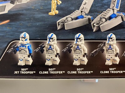 3 Sets Of LEGO 501st Legion Clone Troopers Star Wars TM (75280) | eBay