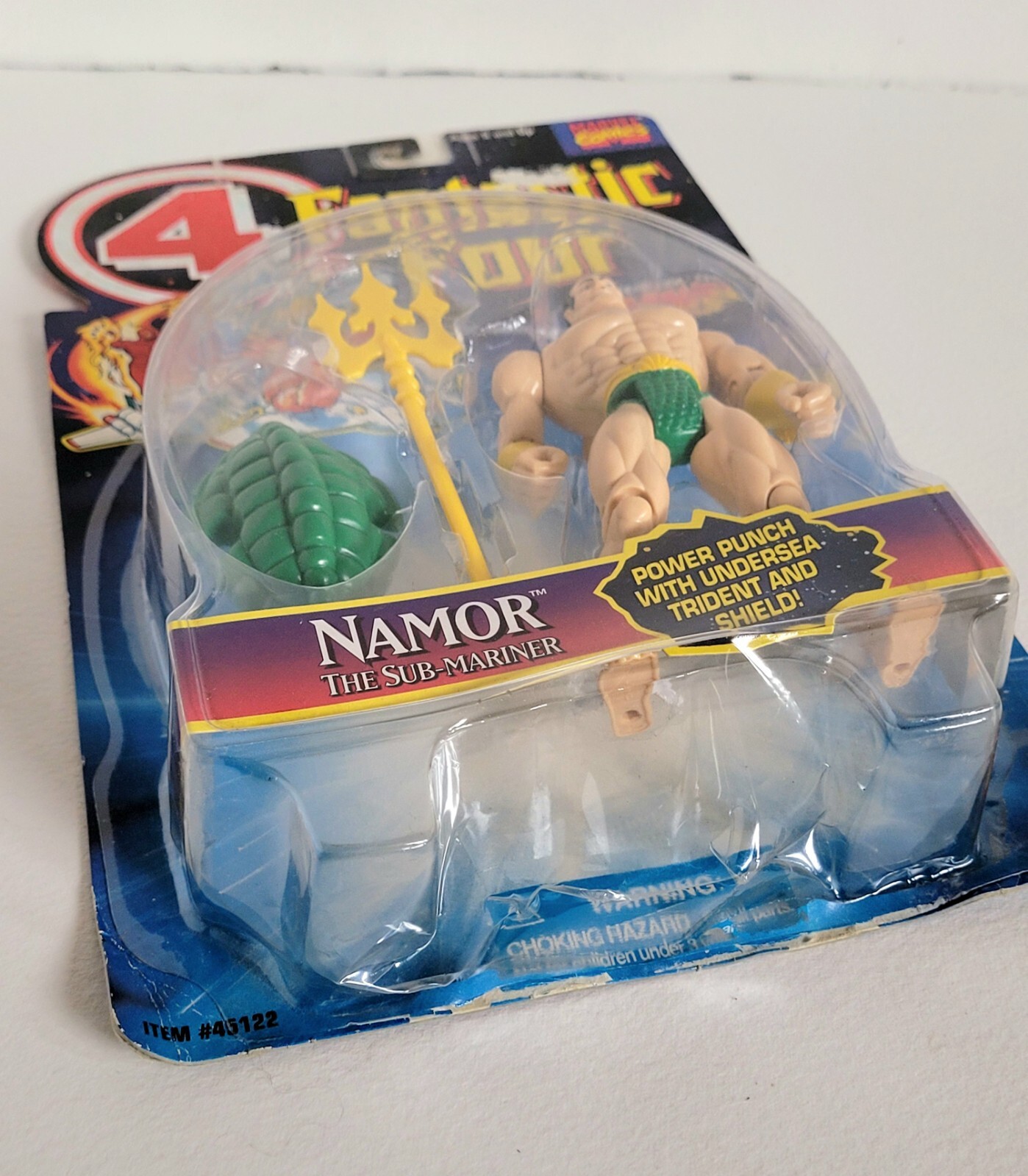 1995 Toy Biz Marvel Comics Fantastic 4 Namor The Sub-Mariner Action ...