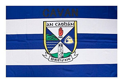 Cavan Official GAA Crest County Flag 152cm x 91cm (5foot x3 foot) | eBay UK
