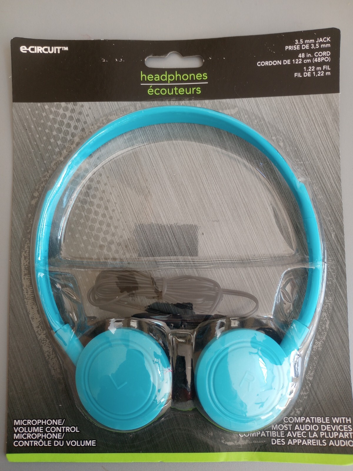 E-circuit Headphones 3.5 mm Jack 48" Inch Cord for sale online | eBay