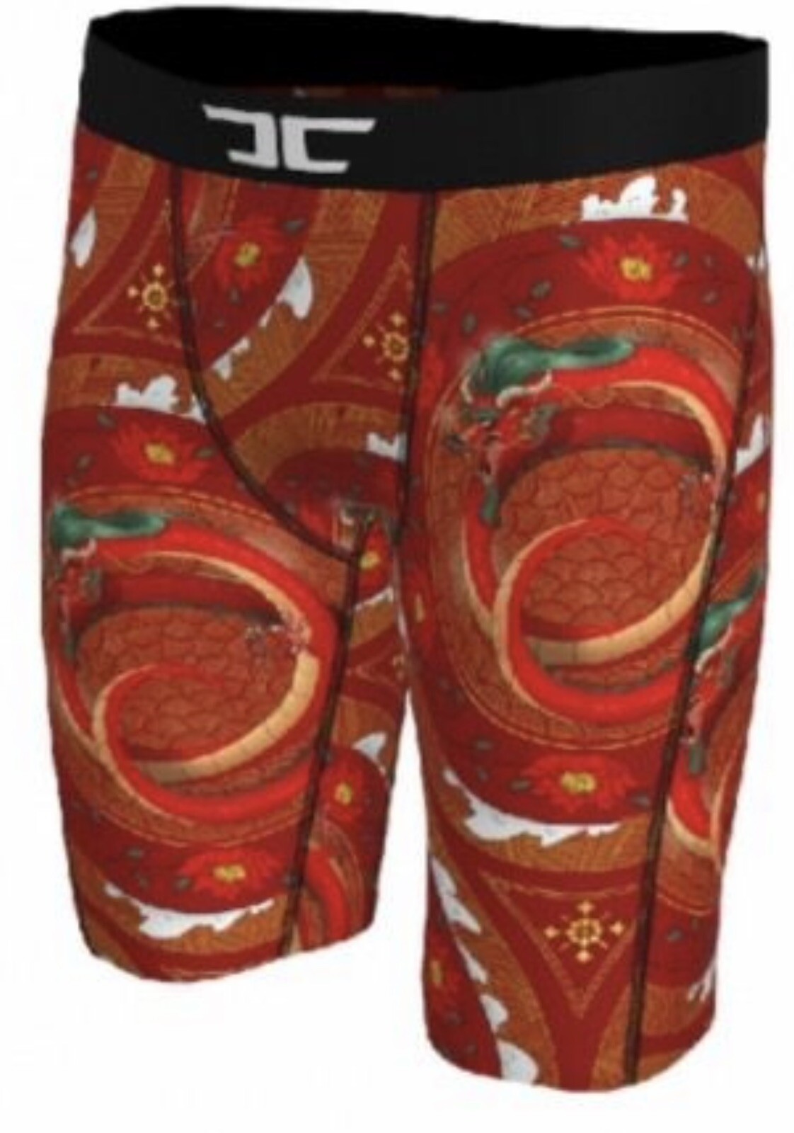 JORDAN CRAIG MEN’S UNDERWEAR PRINTED GRAPHIC BOXER BRIEFS RED DRAGON ...