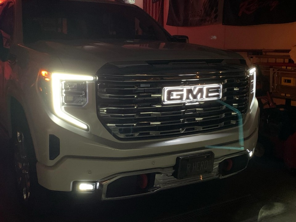 illuminated Grille Led Emblem for GMC Yukon 2021 2022 2023 2024 2025 ...