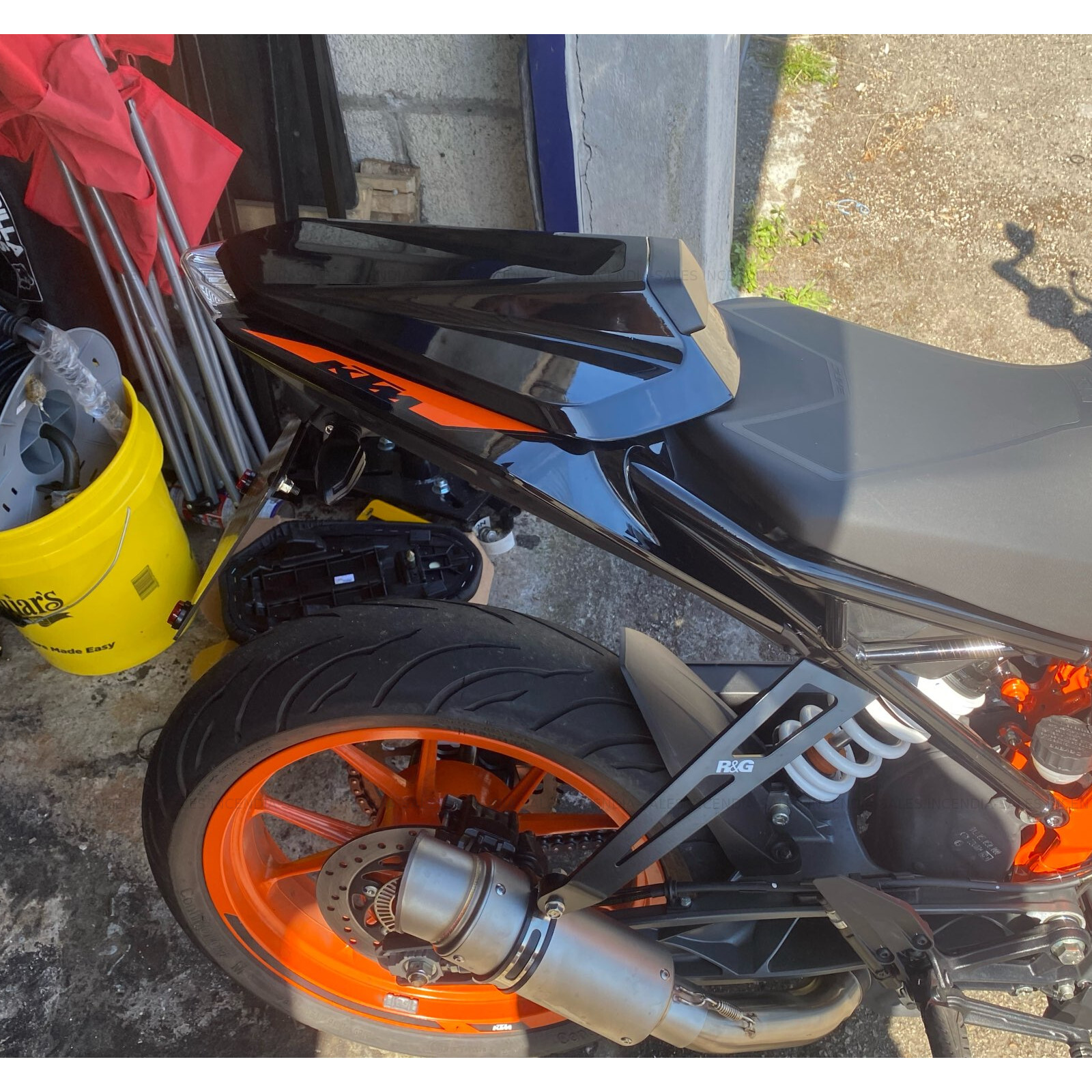 KTM Duke 125 390 Seat Cowl Pillion Fairing Cover Panel 2017-2024 | eBay