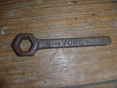 Collectable Cast Iron Bed Spaner "VONO" | eBay UK