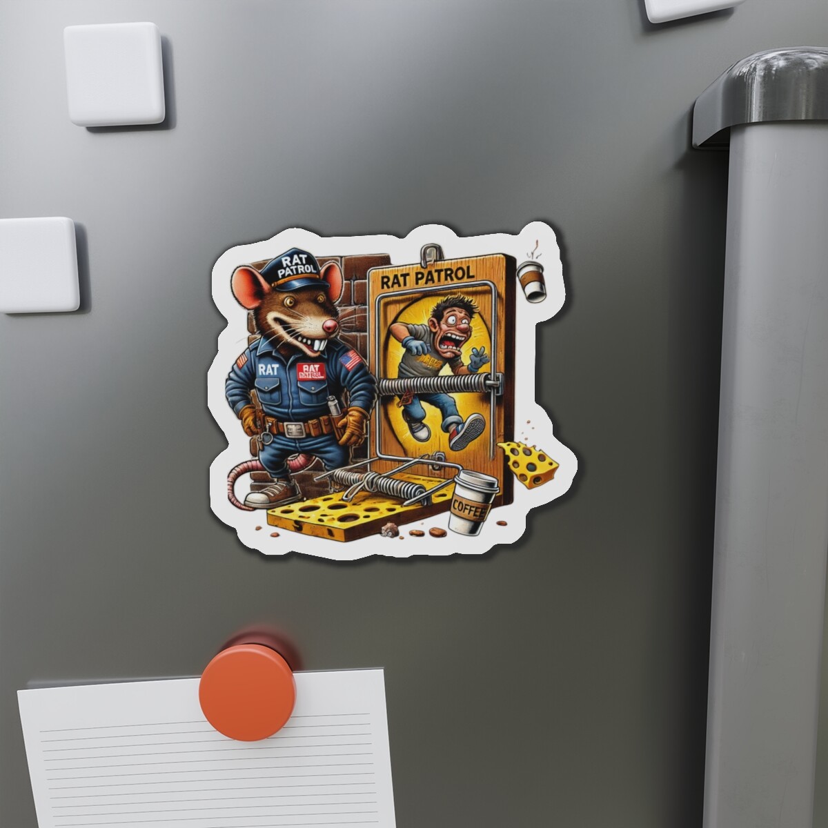 Rat Exterminator Magnet, Pest Control Tech, Funny Fridge Decor, Vermin ...