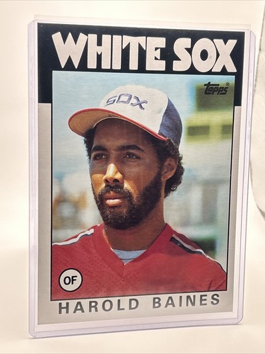 1986 Topps Super Harold Baines Baseball Card #9 NM-Mint FREE SHIPPING ...