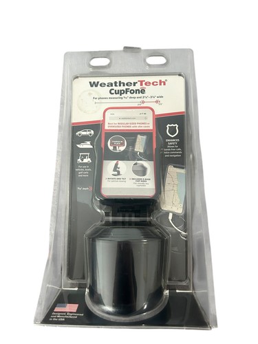 WeatherTech Cupfone Weather Tech Cup Phone Tilt 5 Base Cup Sizes /HC ...