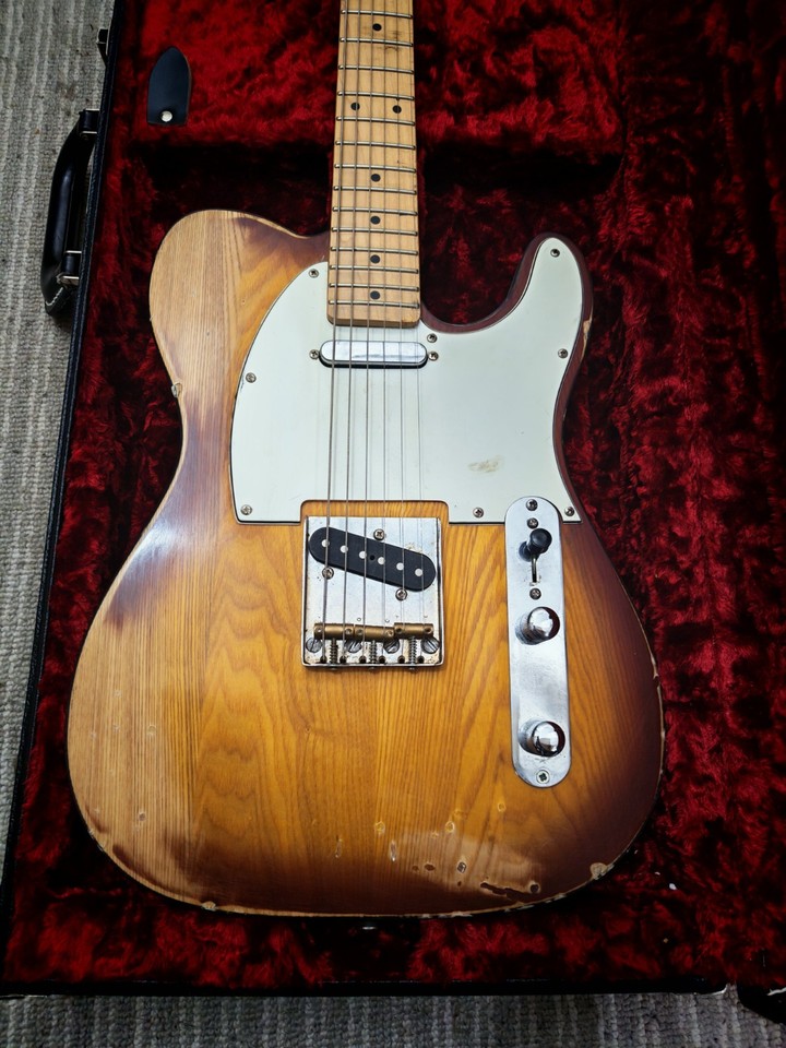 Telecaster Heavy Relic With Treble Bleed Circuit | eBay UK
