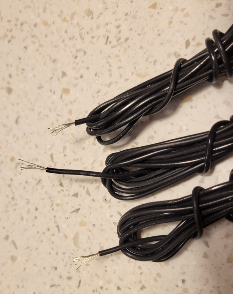 15 ft 3-5ft 22 gauge stranded hookup wire for Lionel & Model Trains ...