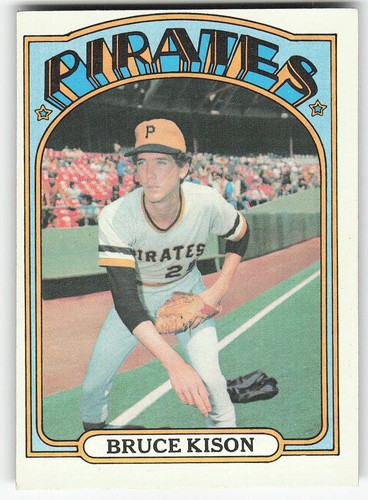 1972 Topps #72 Bruce Kison BASEBALL Pittsburgh Pirates | eBay