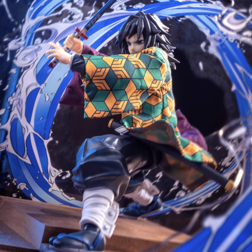 WG-R-GIYUU: 1/12 wired fabric robe for SHF ‌Demon Slayer Giyu Tomioka ...