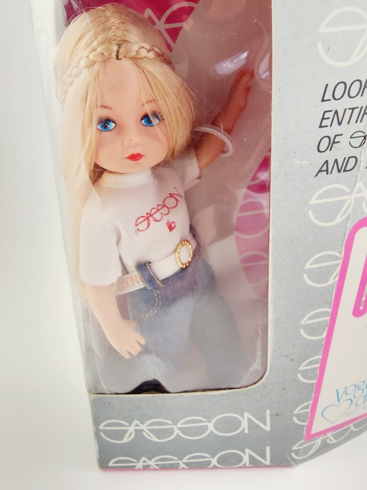 Vintage World of Ginny Doll 1981 Sasson Vogue Blonde NIB | eBay