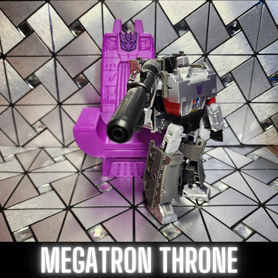 TRANSFORMERS MEGATRON THRONE With Led Light, Legend Scale, Fits Romulus ...