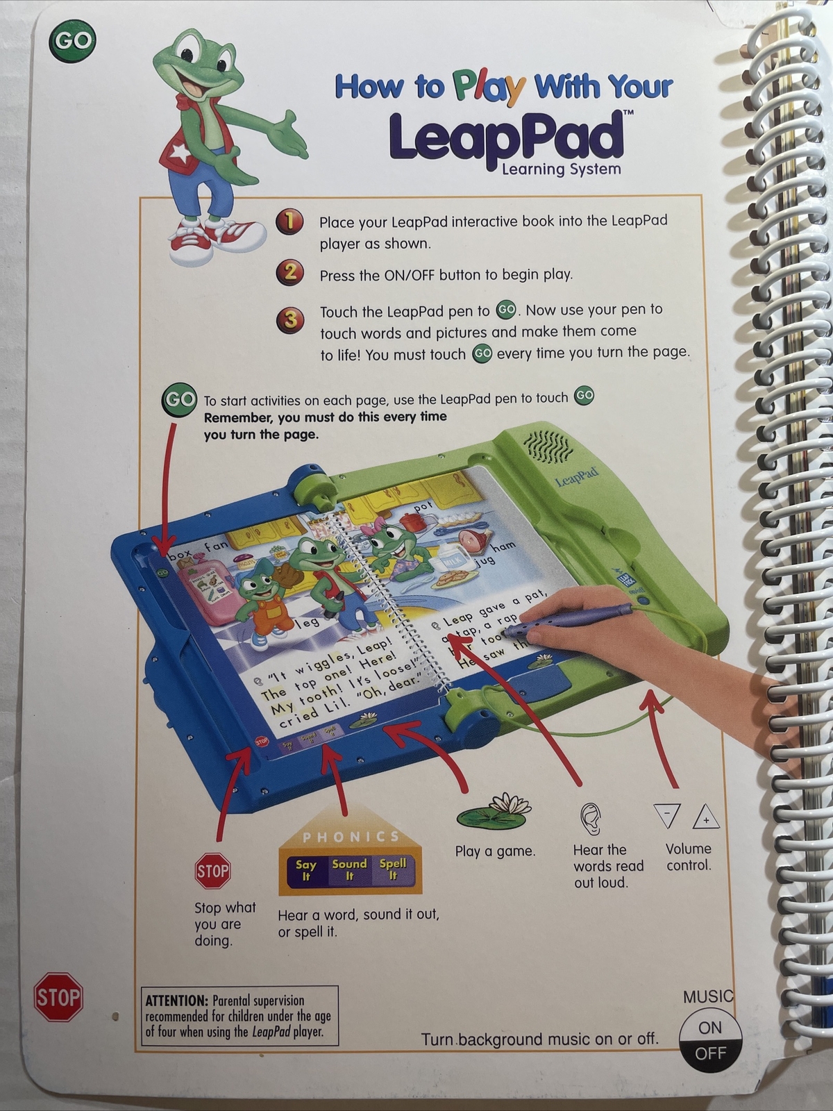 Leapfrog LeapPad Interactive Book-A collection from the LP library | eBay