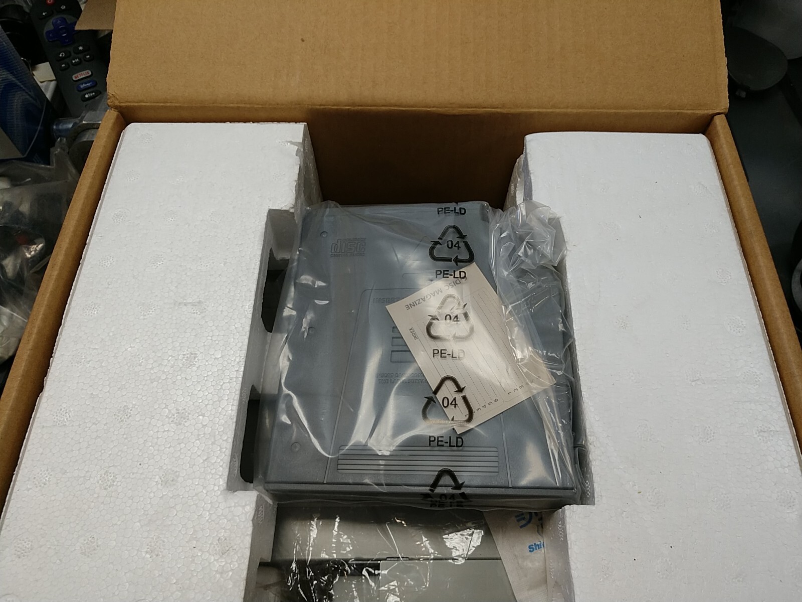 NEW OE Saab 9-3 6 Disc In Trunk CD Changer 12799476 | eBay