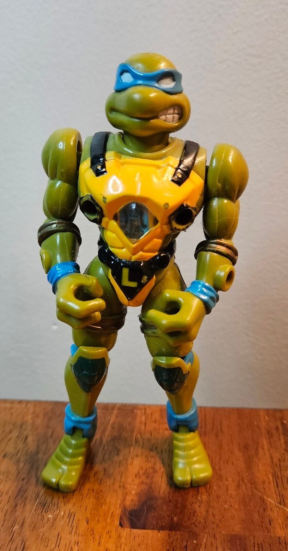 Tmnt Mutant Masters Wind Warrior Leo Figure Ninja Turtles Leonardo 1996 ...