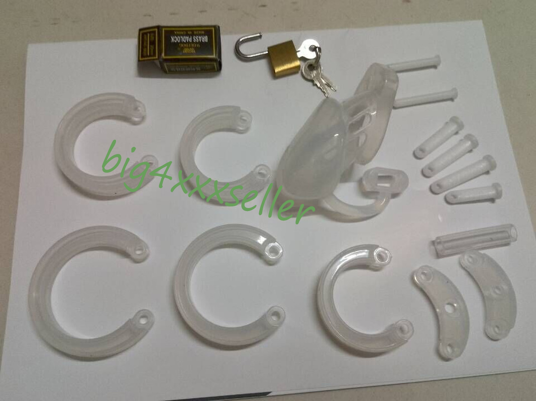 Soft Silica gel Chastity Device Firm Male Chastity Device Wear Comfortable Cage | eBay