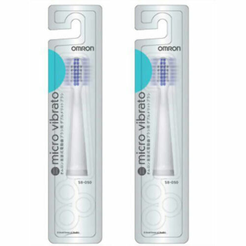 OMRON Japan Sonic Electric Toothbrush Replacement Mild Brush 2pcs set SB-050 | eBay