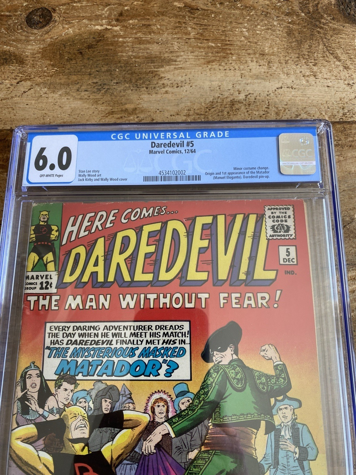 Daredevil #5 Marvel Comics 1964 CGC 6.0 1st Appearance The Matador | eBay