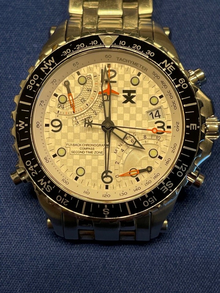 Timex TX Series Fly Back Mens Chronograph Watch T3C253 | eBay