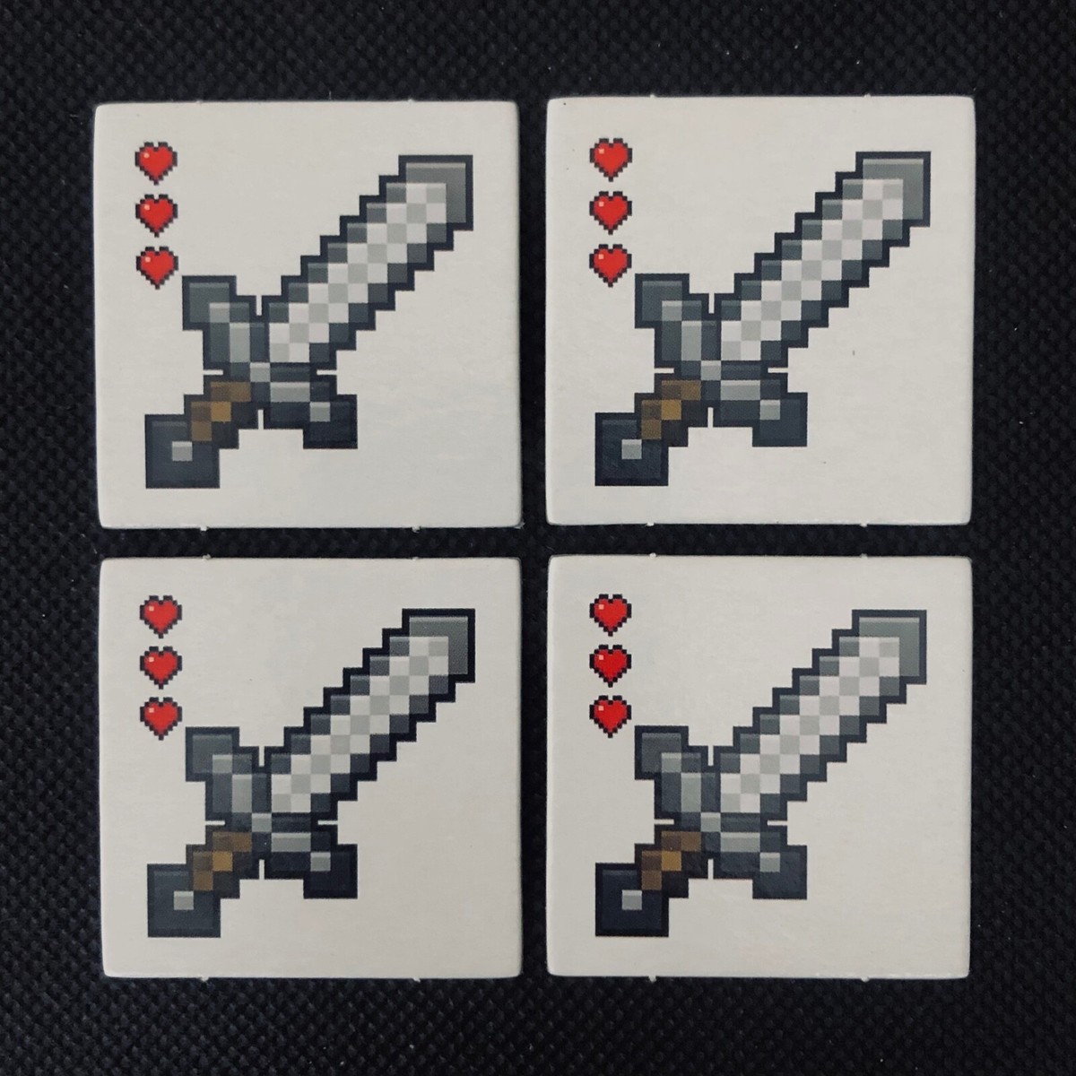 Pixel Art épée De Fer Minecraft