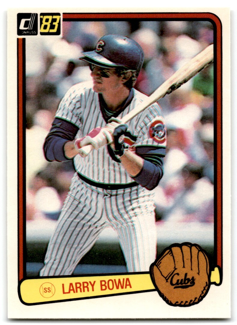 1983 Donruss Larry Bowa Chicago Cubs #435 | eBay