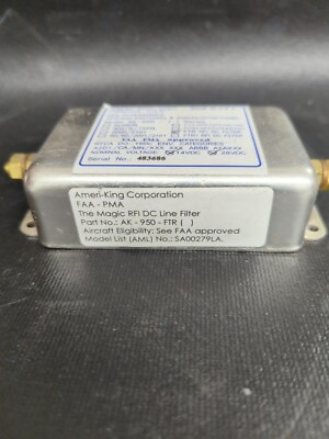 Ameri-King GPS / NAV Switching & Annunciator Panel 14/28V P/N AK-950 ...