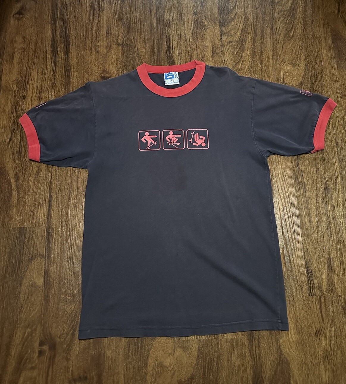 Vintage Breakdown Skater Sign Graffiti Streetwear Rin… - Gem