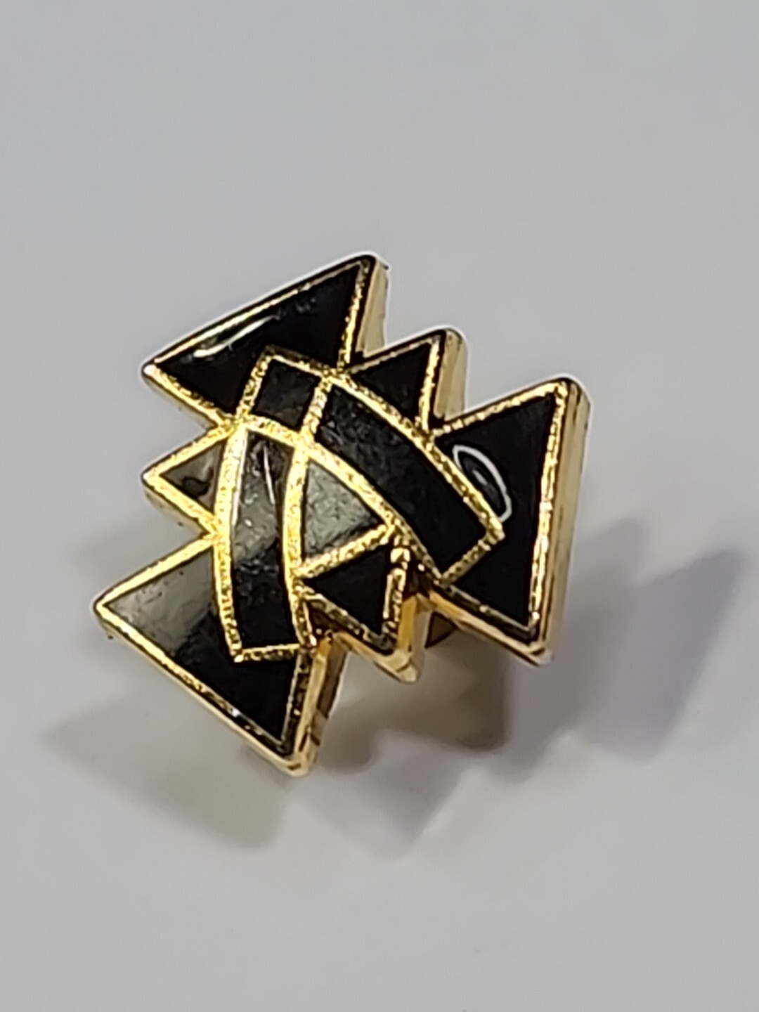 Lambda Chi Alpha Pledge Pin Tie Tack Social Fraternity Black & Gold Colors | eBay