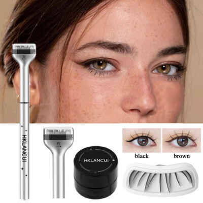 Lower Lash Stamp 2 In 1 Sweatproof Eyeliner Lower Eyelash Stamp Set ...
