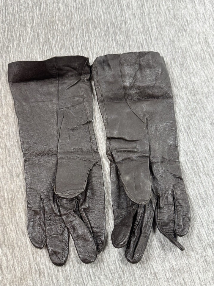 WW2 USAAF Type B-3A Leather Flying Gloves Size 9 US Army Air Force ...