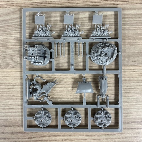 MIGHTY EMPIRES COMPLETE SPRUE 1990 GAMES WORKSHOP WARHAMMER SHIP DRAGON ...