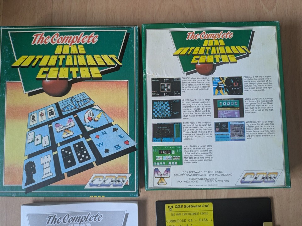 The Complete Home Entertainment Centre Commodore 64 Disk C64 | eBay UK