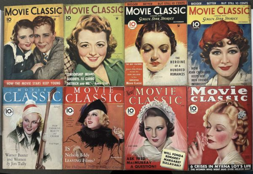 Movie Classic & Motion Picture Magazine 24 Set 1932 -1937 from JP g125 ...