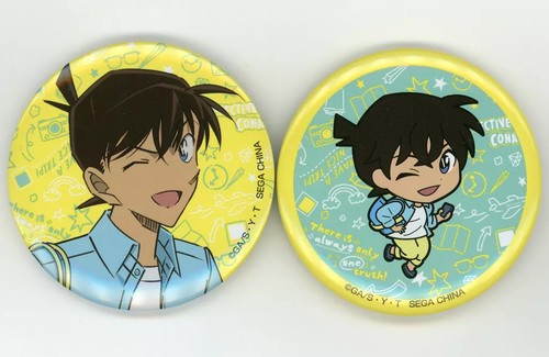 Badge Bins Kudo Shinichi Can Set Of 2 Sega Lucky Lottery Detective ...
