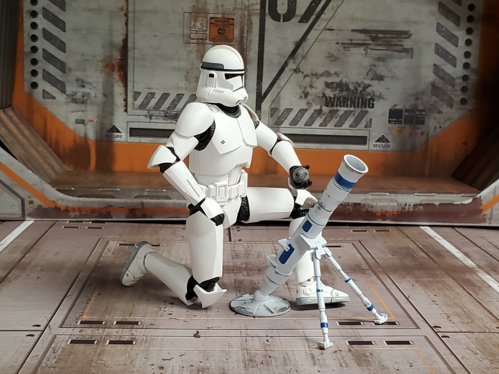 Clone Army Mortar (deployed) set - Custom weapon for Star Wars Black ...