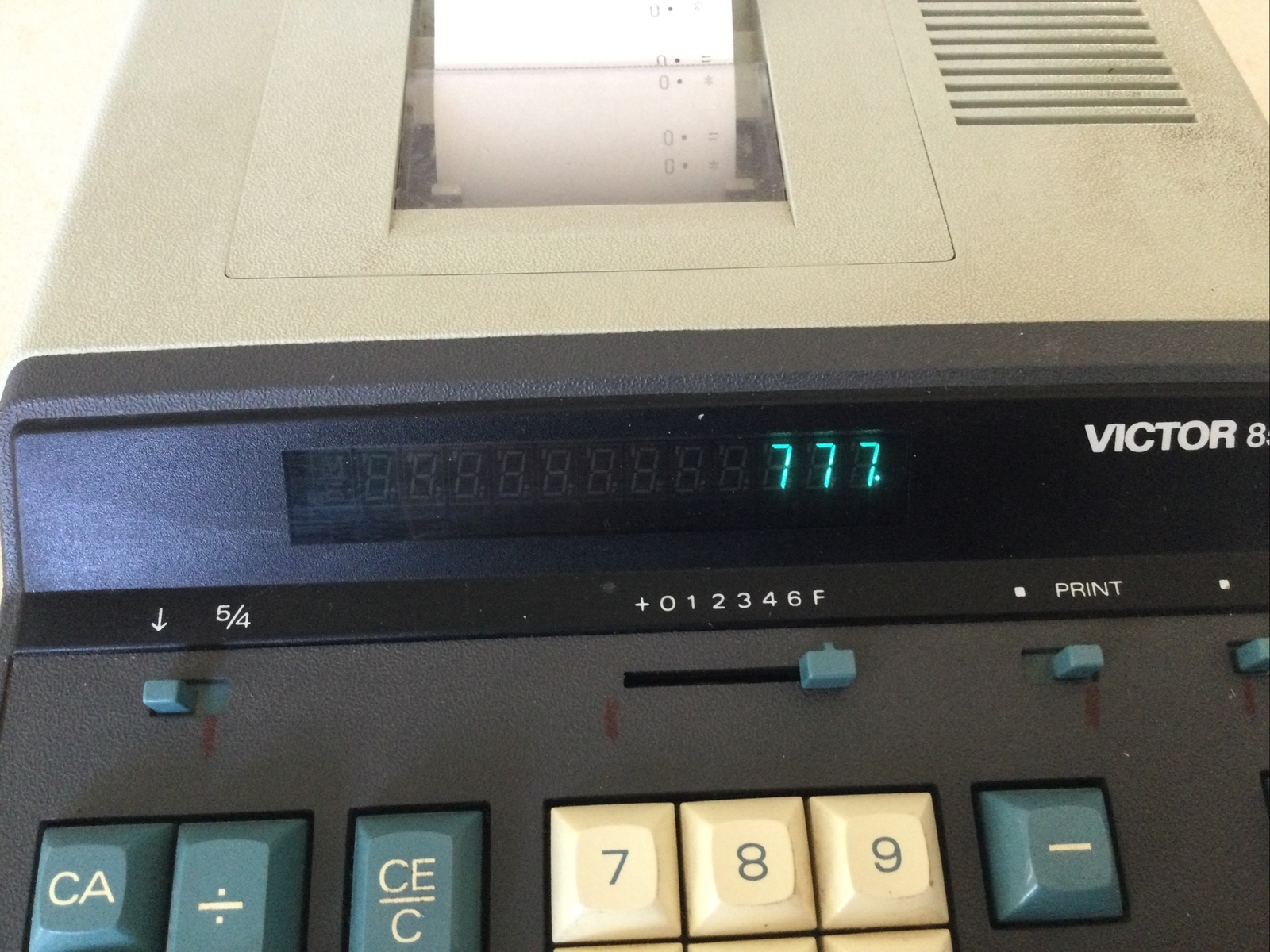 Victor Calculator. Model 850. | eBay
